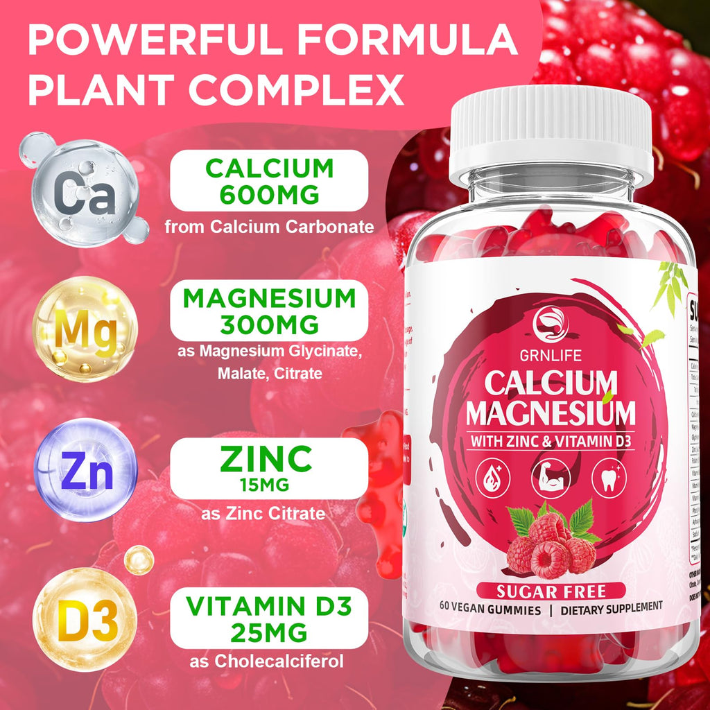 60 count calcium supplement for men