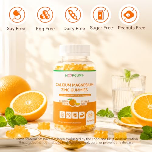 60 count calcium supplement gummies