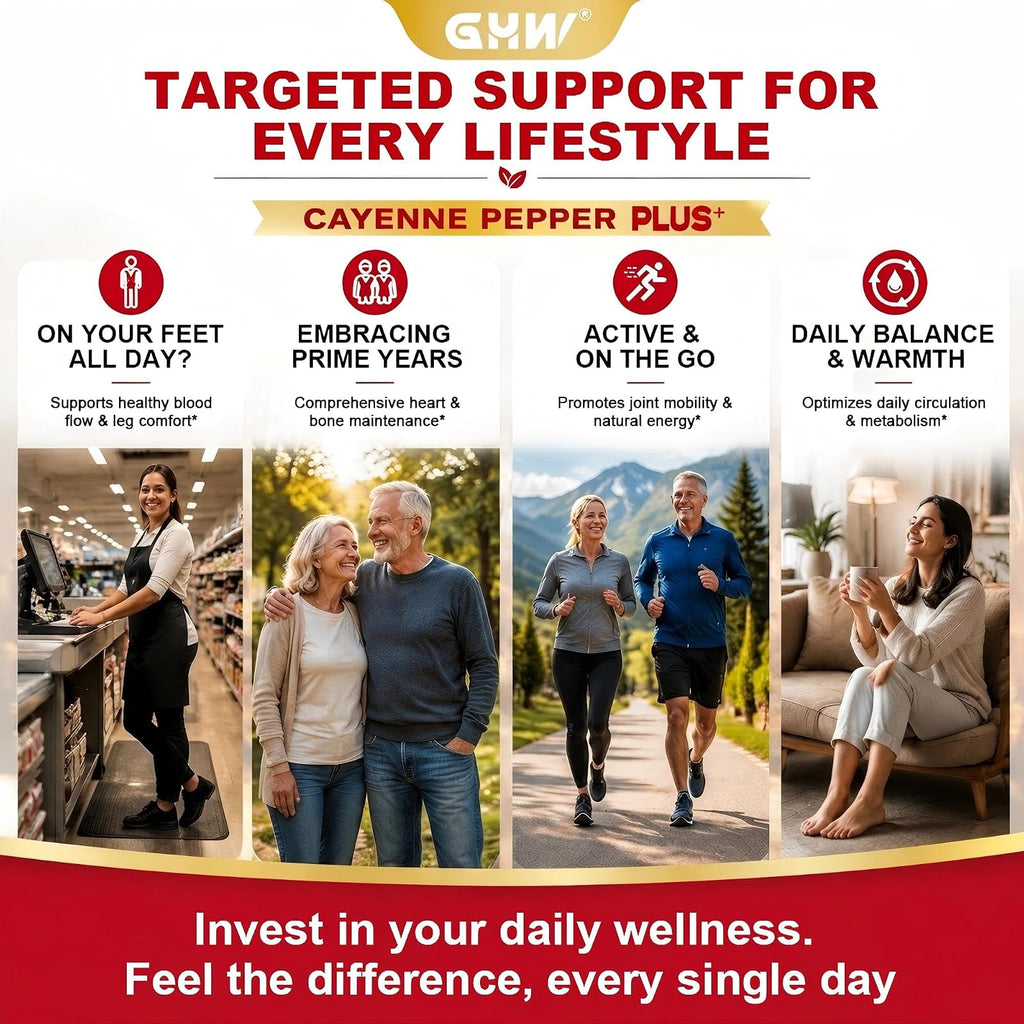 60 count cayenne capsules for energy