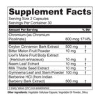 60 count Ceylon cinnamon capsules
