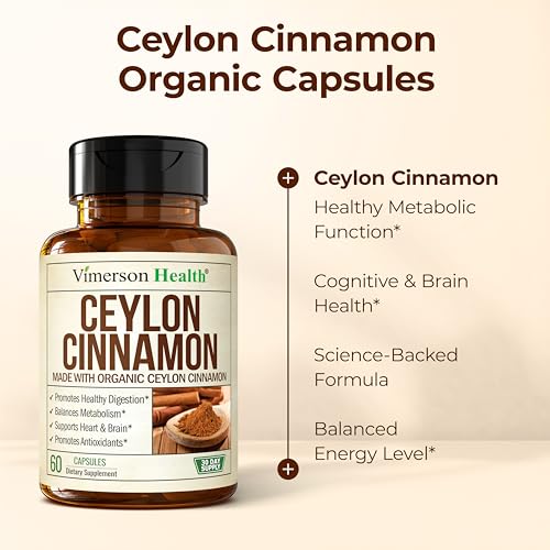 60 count ceylon cinnamon capsules
