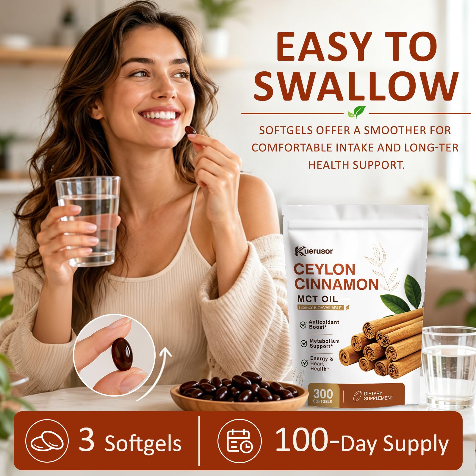 60 count Ceylon cinnamon dietary supplement