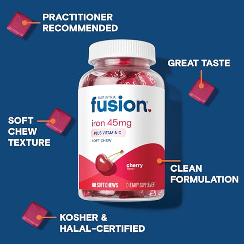 60 count chewable iron tablets