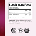60 count chewable vitamin C tablets
