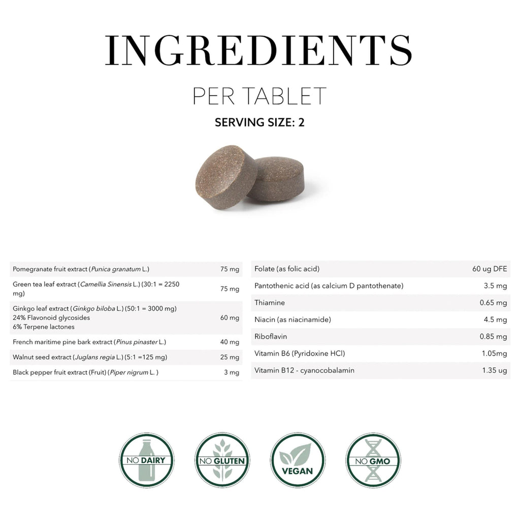 60 count cognitive enhancement supplements