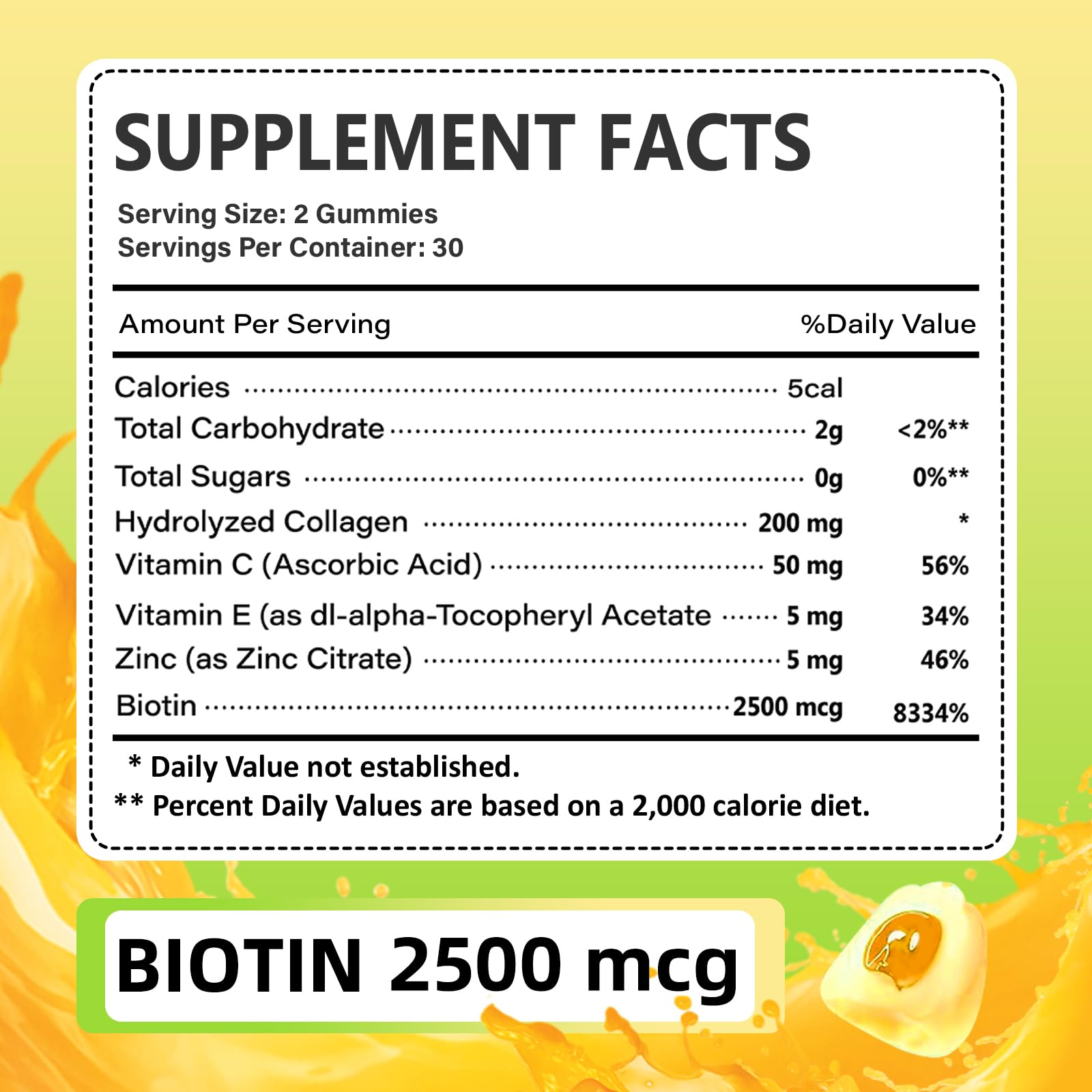 60 count collagen gummies pack