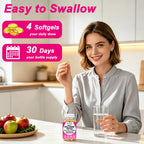 60 count collagen softgels for convenience