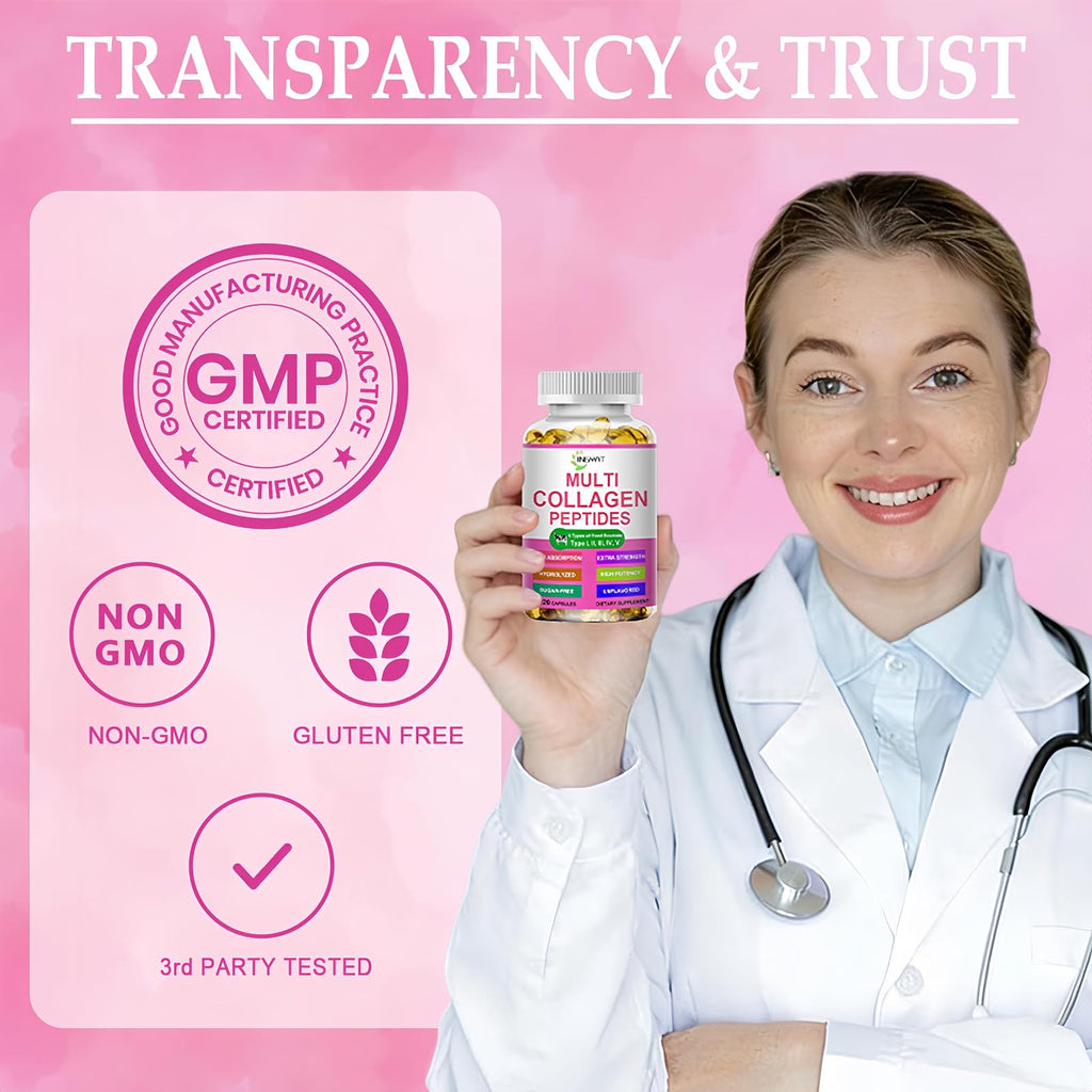 60 count collagen softgels for daily use
