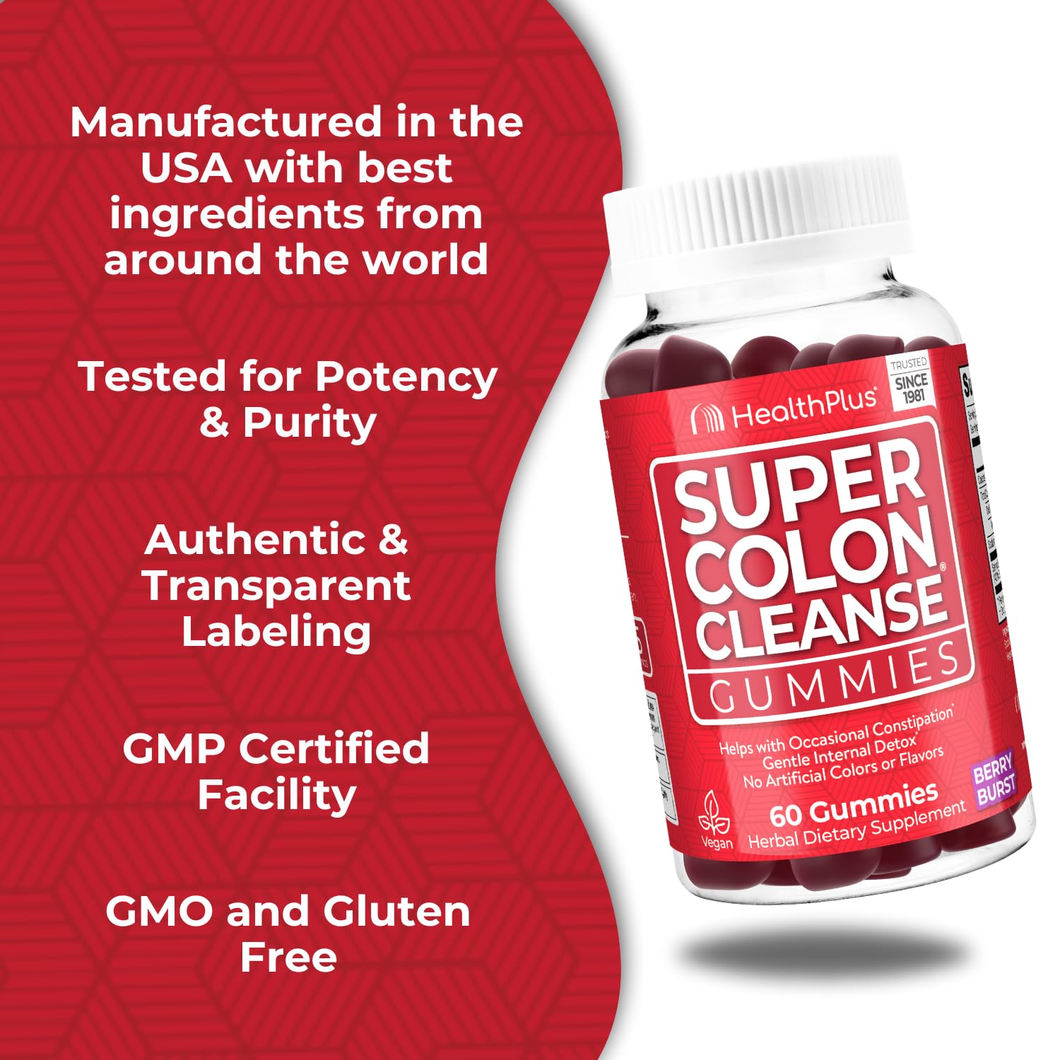 60 count colon cleanse supplement