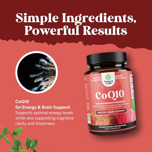 60 count coq10 capsules for vitality
