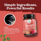 60 count coq10 capsules for vitality