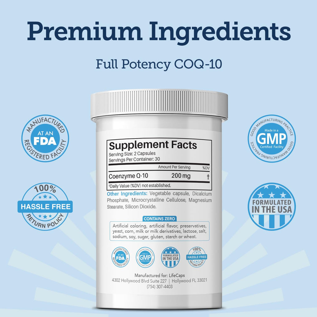 60 count CoQ10 for daily use