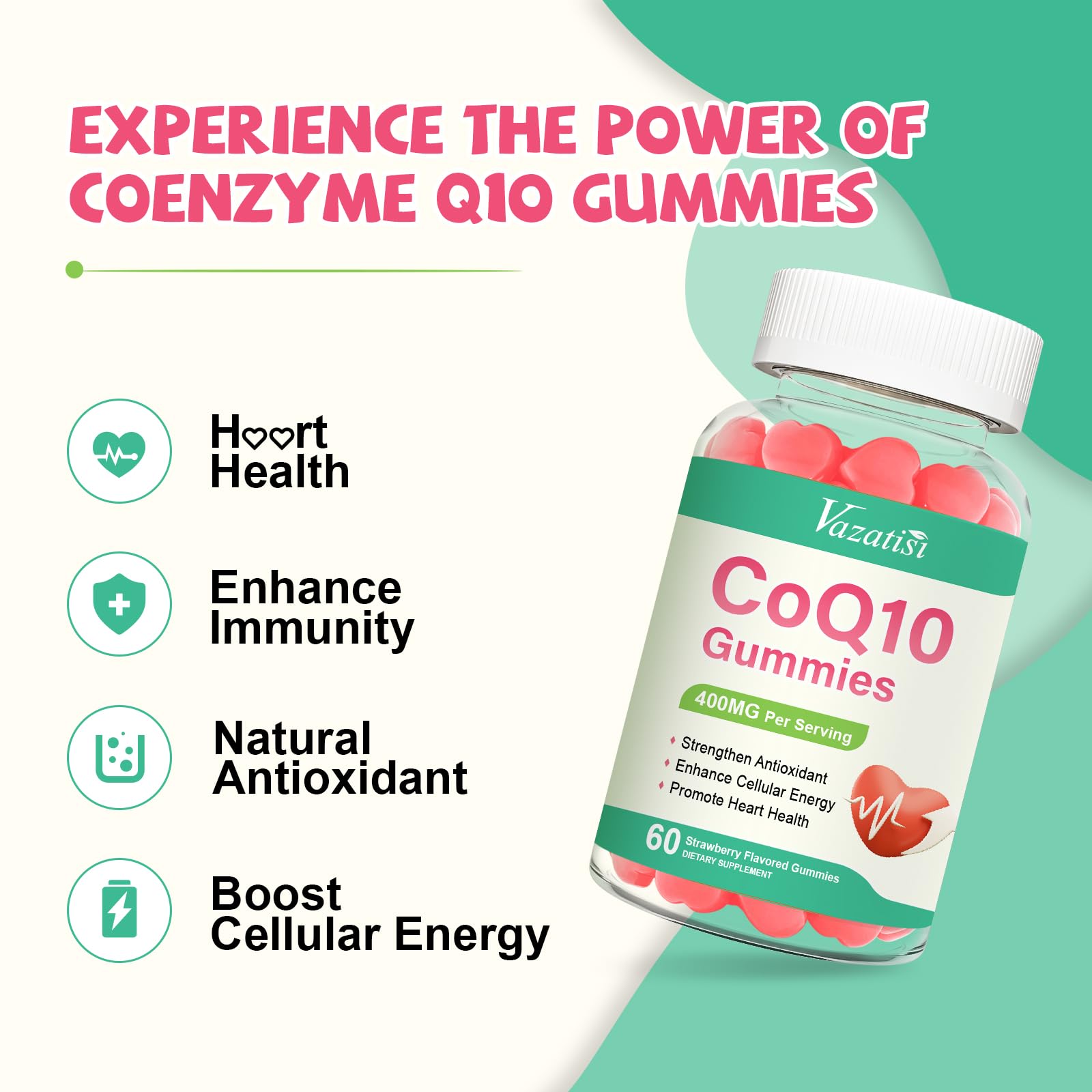60 count coq10 gummy vitamins