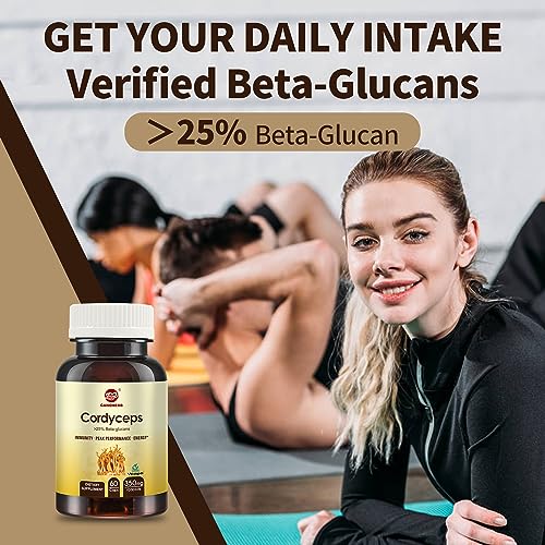 60 count cordyceps for daily use