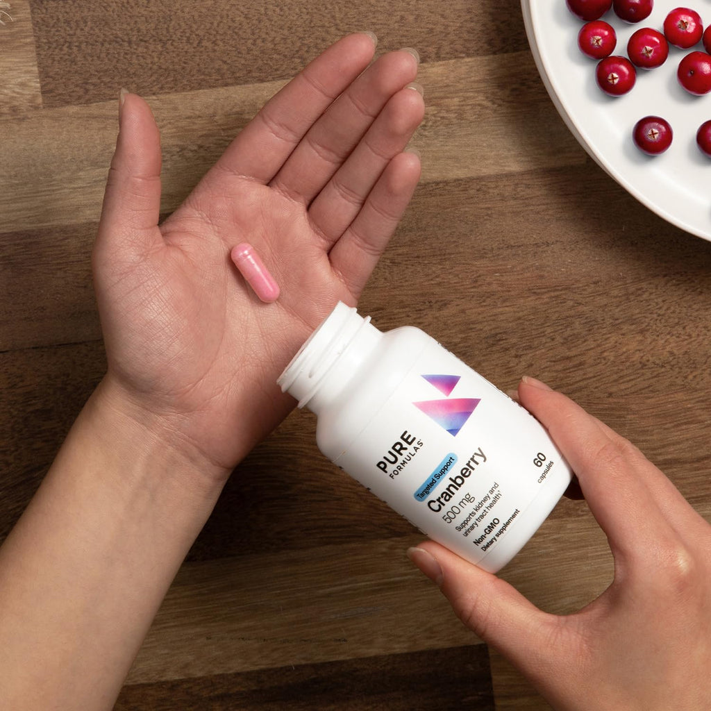 60 count cranberry capsules for daily use