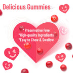 60 count cranberry gummies for convenience