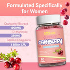 60 count cranberry gummies for energy