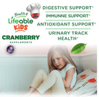 60 count cranberry gummy vitamins