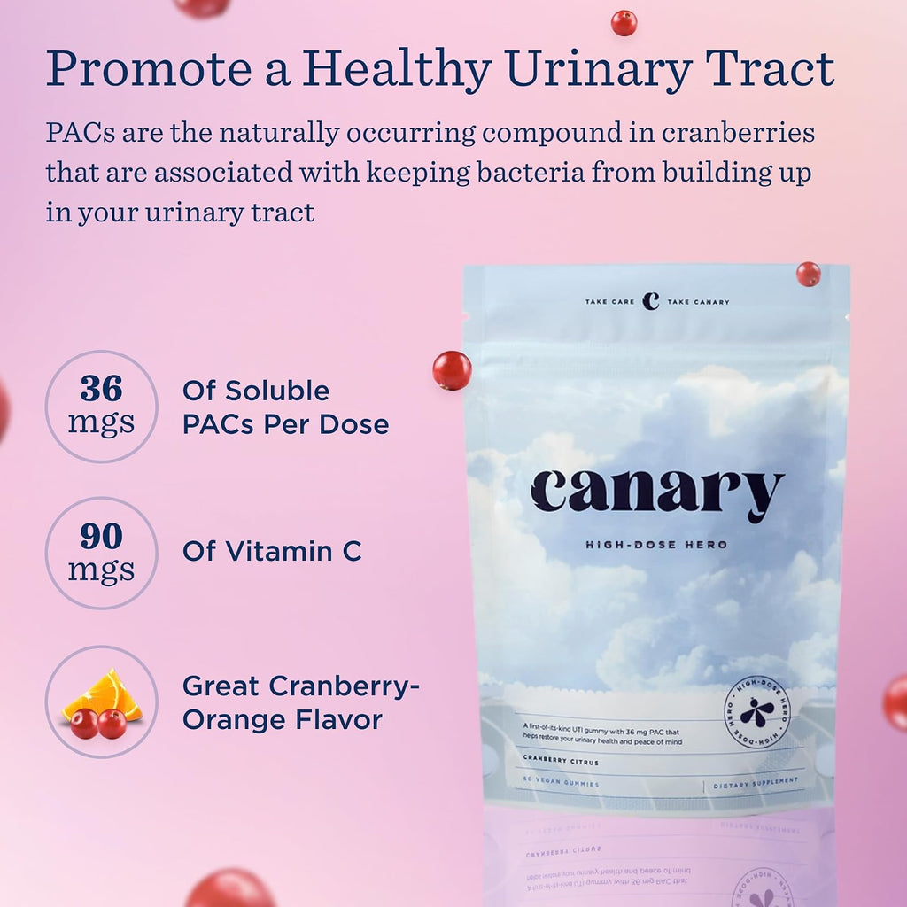 60 count cranberry herbal supplements