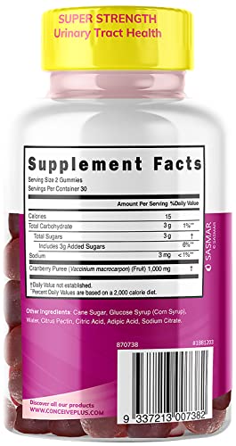 60 count cranberry supplement for convenience