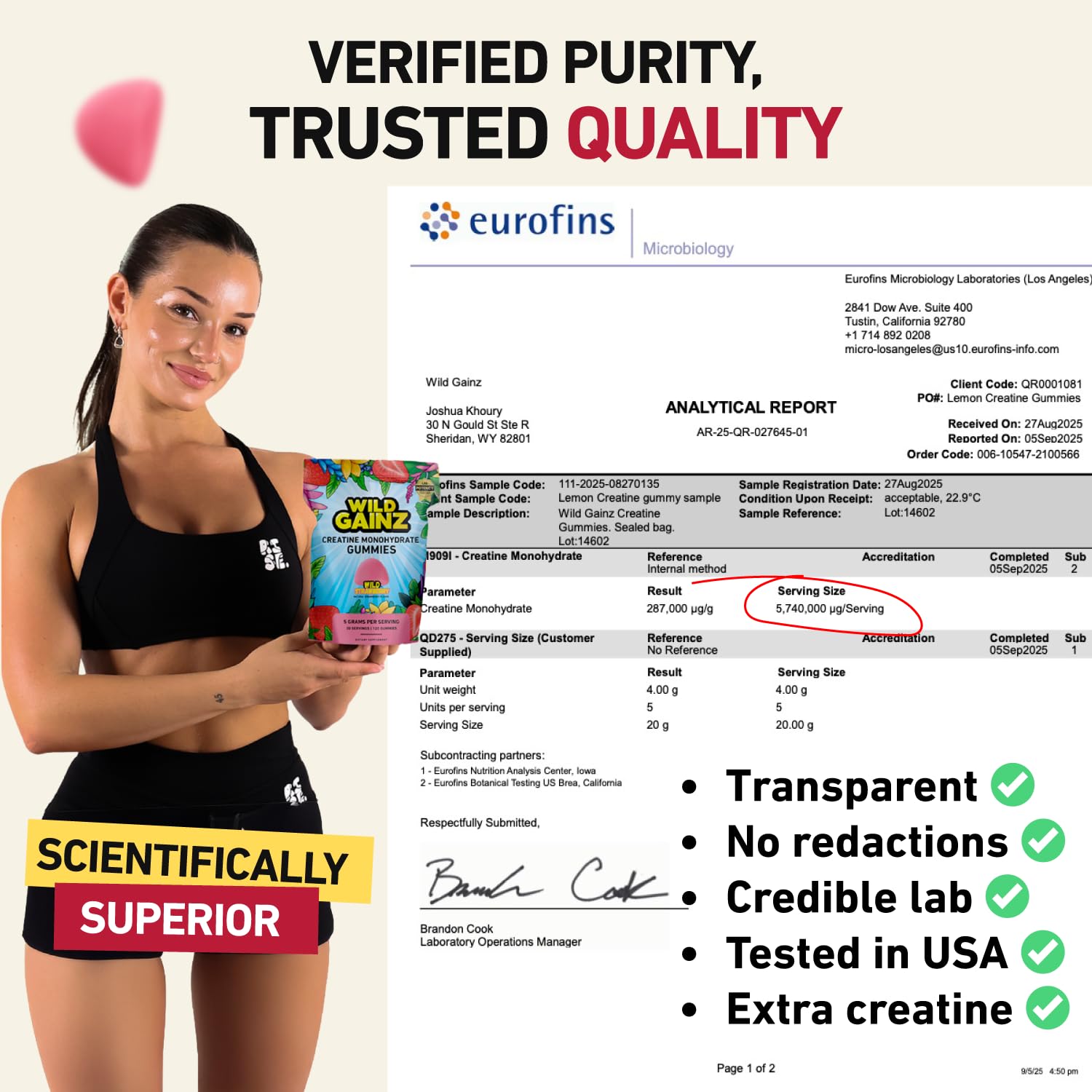 60 count creatine gummies for workouts