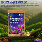 60 count dandelion tea bags