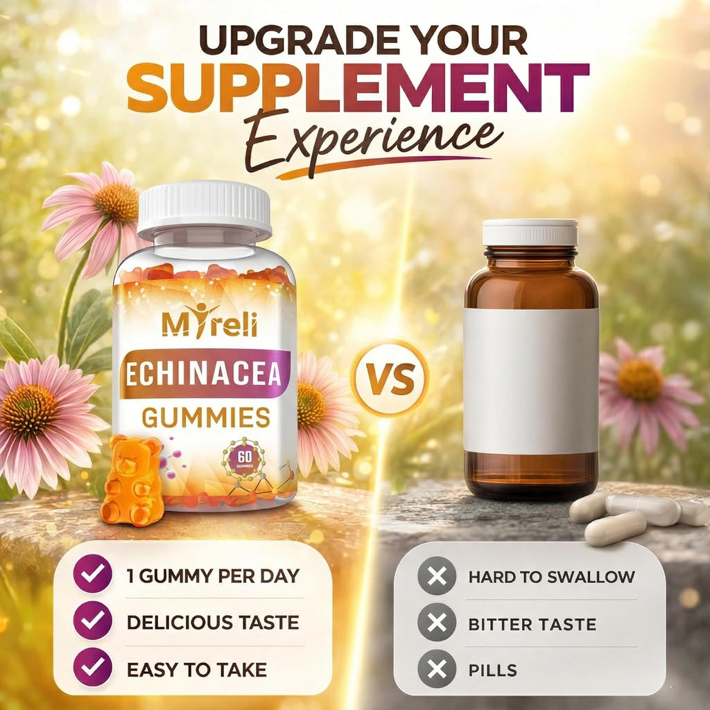 60 count Echinacea gummies for health