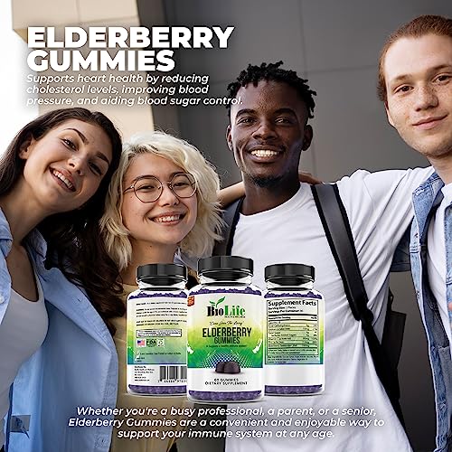 60 count elderberry gummies for adults