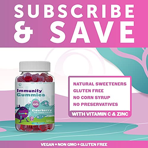 60 count elderberry gummies for toddlers