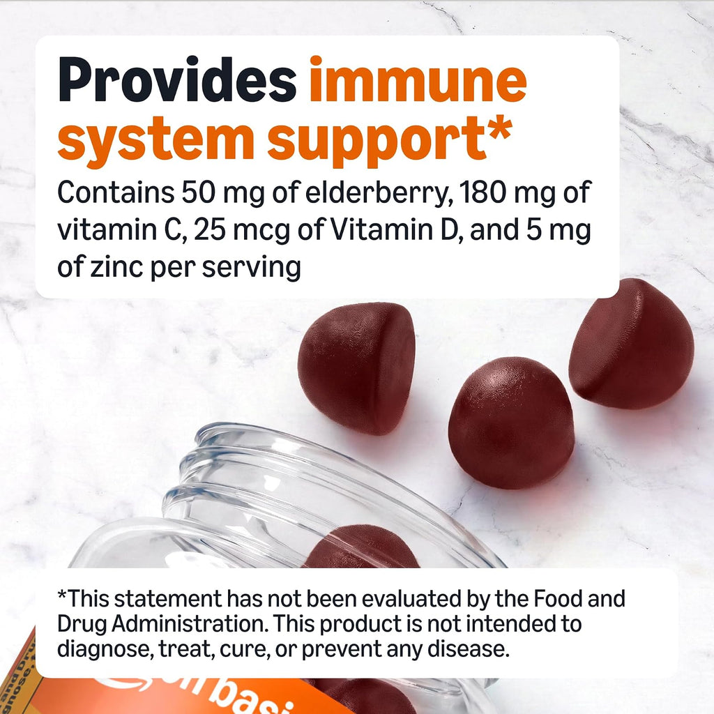 60 count elderberry gummies for wellness