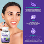 60 count elderberry gummies for wellness