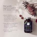 60 count elderberry gummies pack