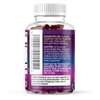 60 count elderberry gummy jar