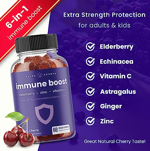 60 count elderberry gummy pack