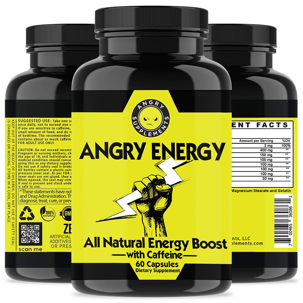 60 count energy capsules for workouts