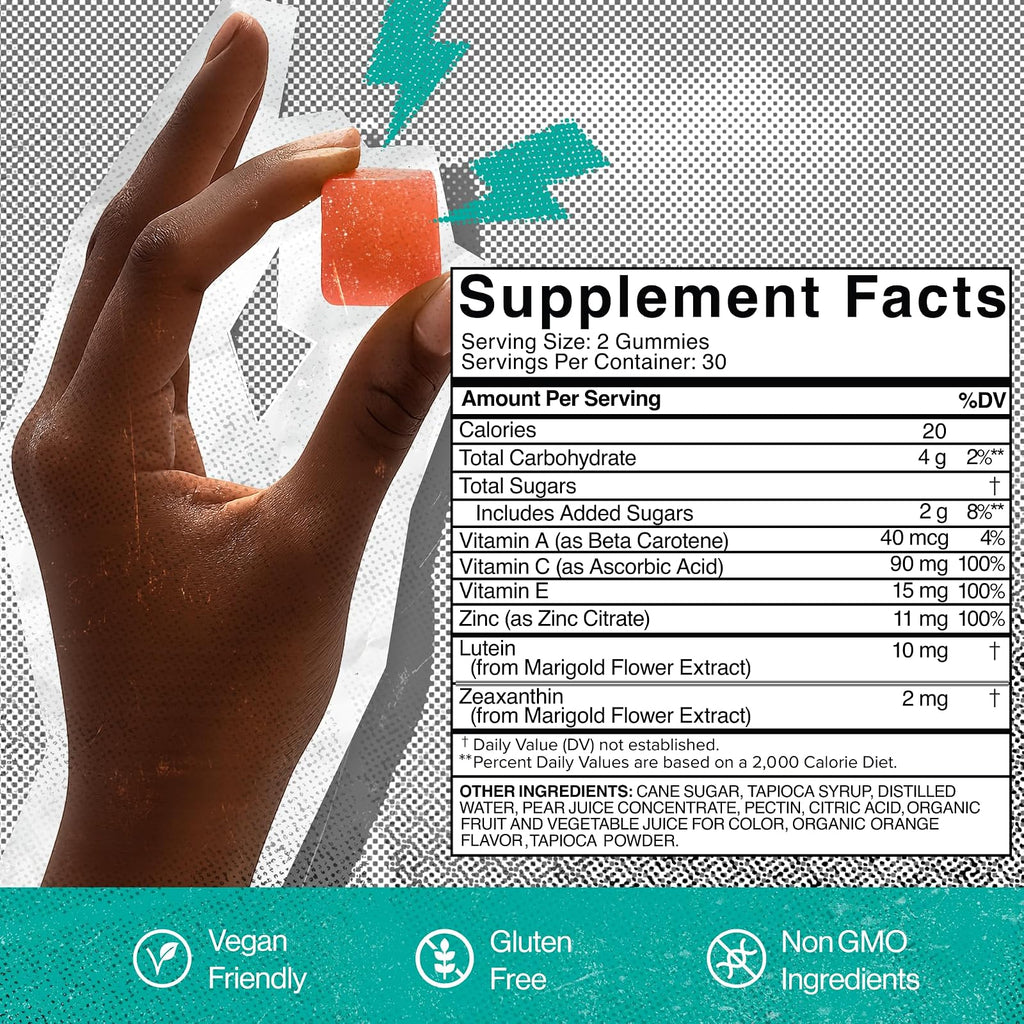 60 count eye health gummies