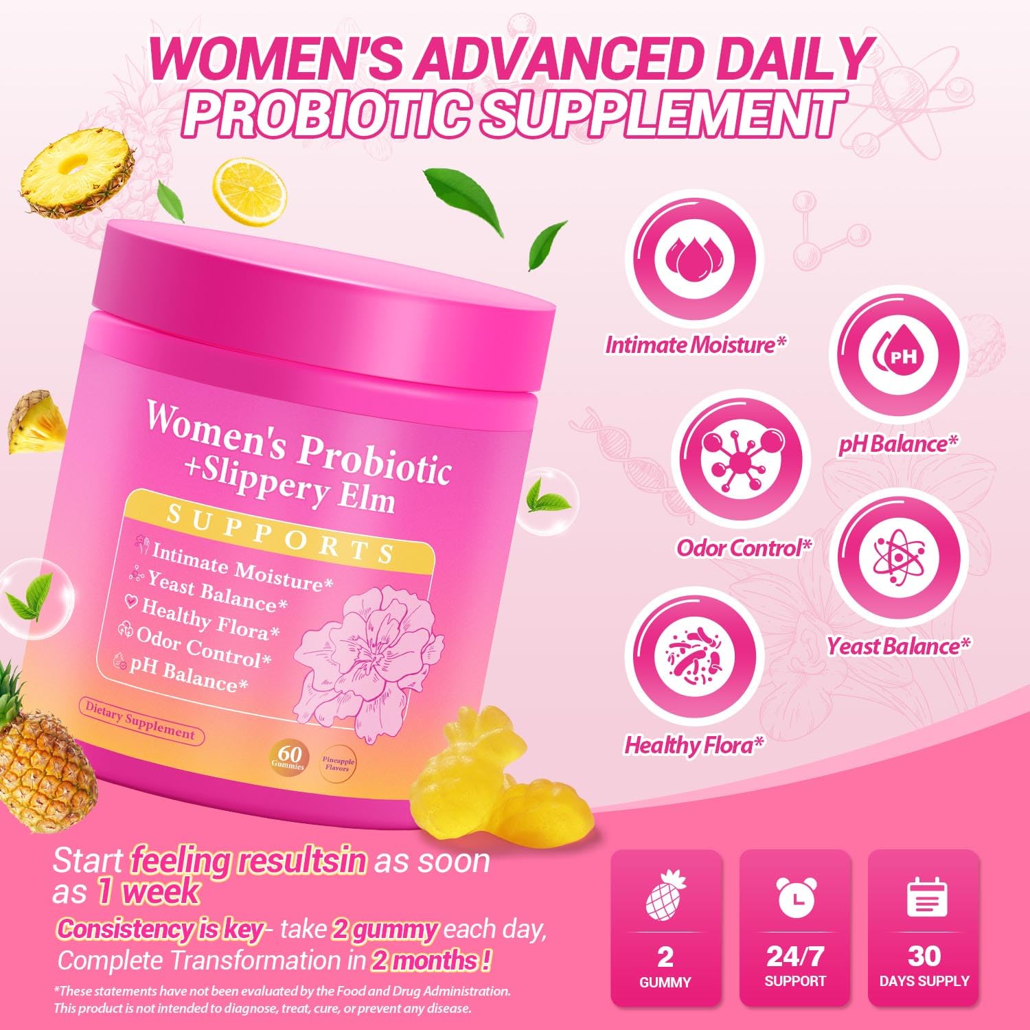 60 count feminine digestive support