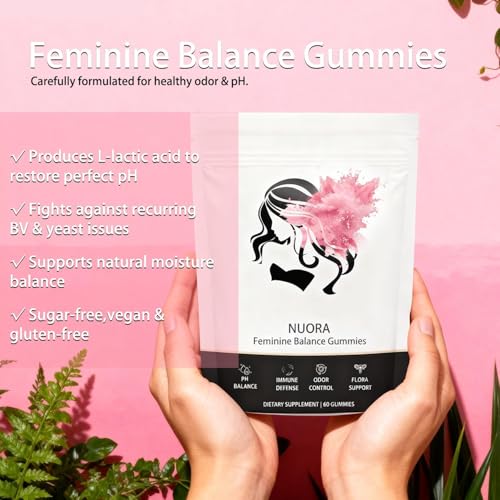 60 count feminine health gummies