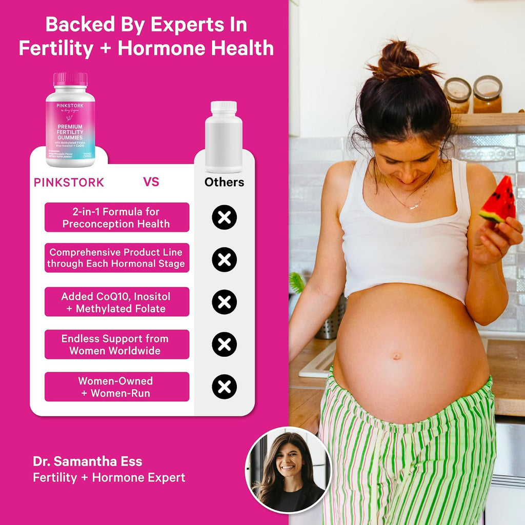 60 count fertility gummies for health