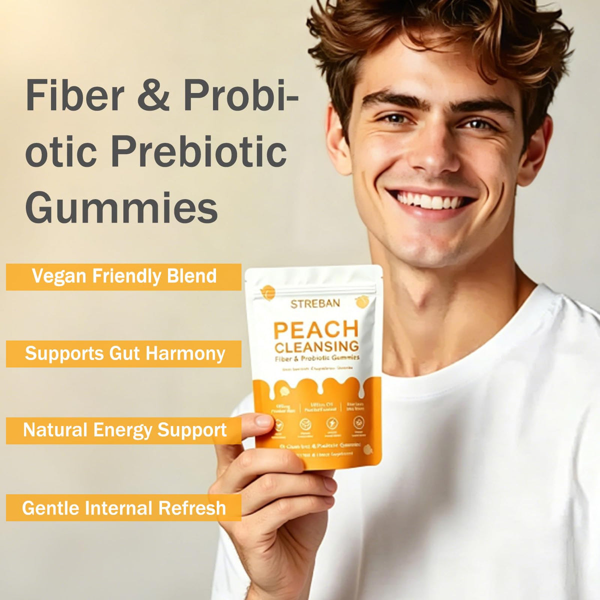 60 count fiber clean gummies