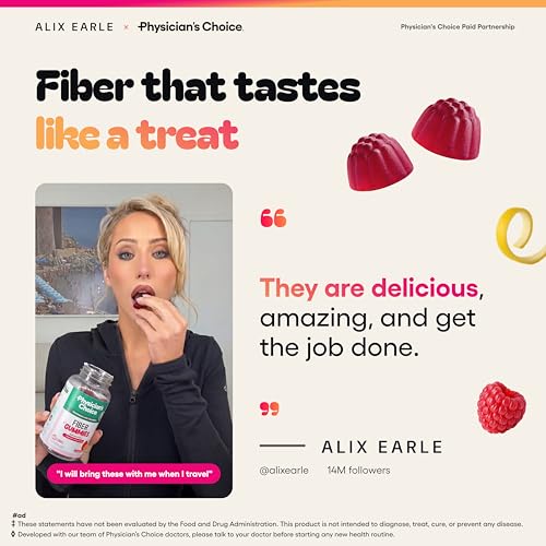 60 count fiber gummies for digestive support