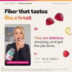 60 count fiber gummies for digestive support