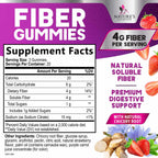 60 count fiber gummies for gut health