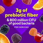 60 count fiber supplement gummies