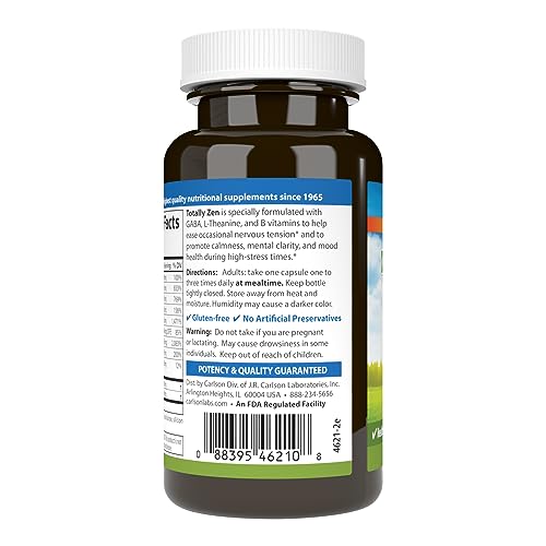 60 count GABA capsules for daily wellness