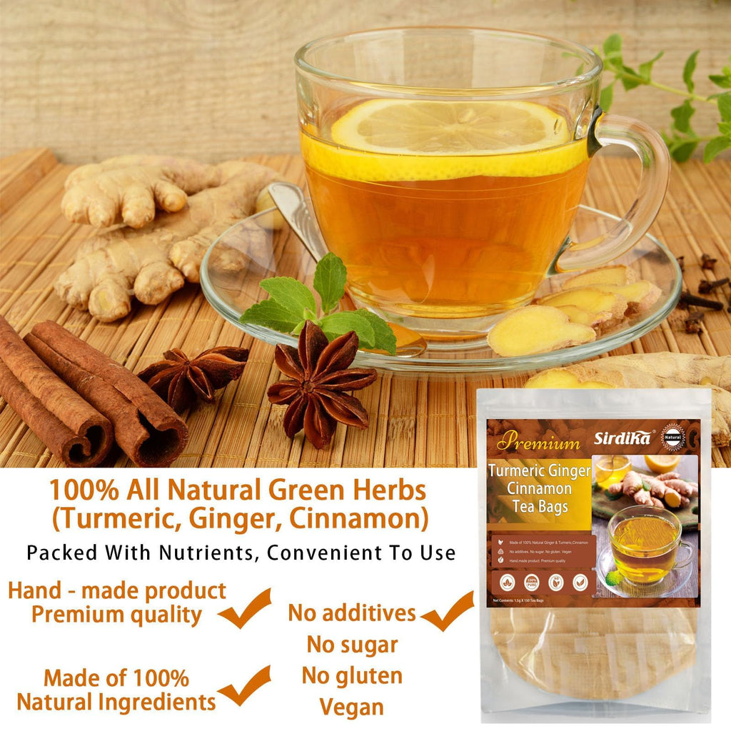 60 count ginger tea for wellness