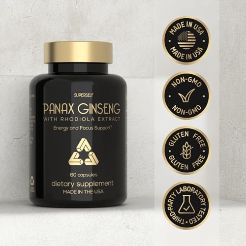 60 count ginseng capsules for convenience