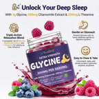 60 count glycine gummies for daily use