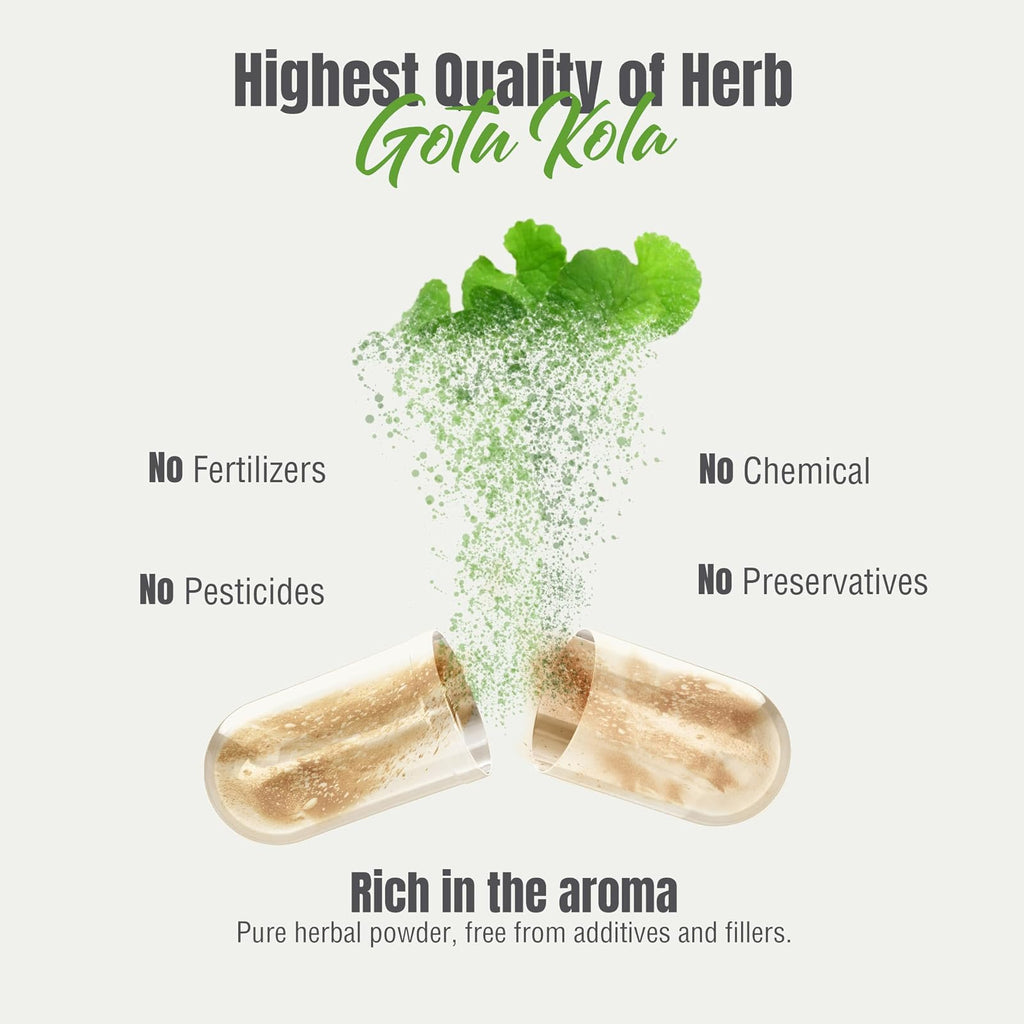 60 count Gotu Kola veggie capsules