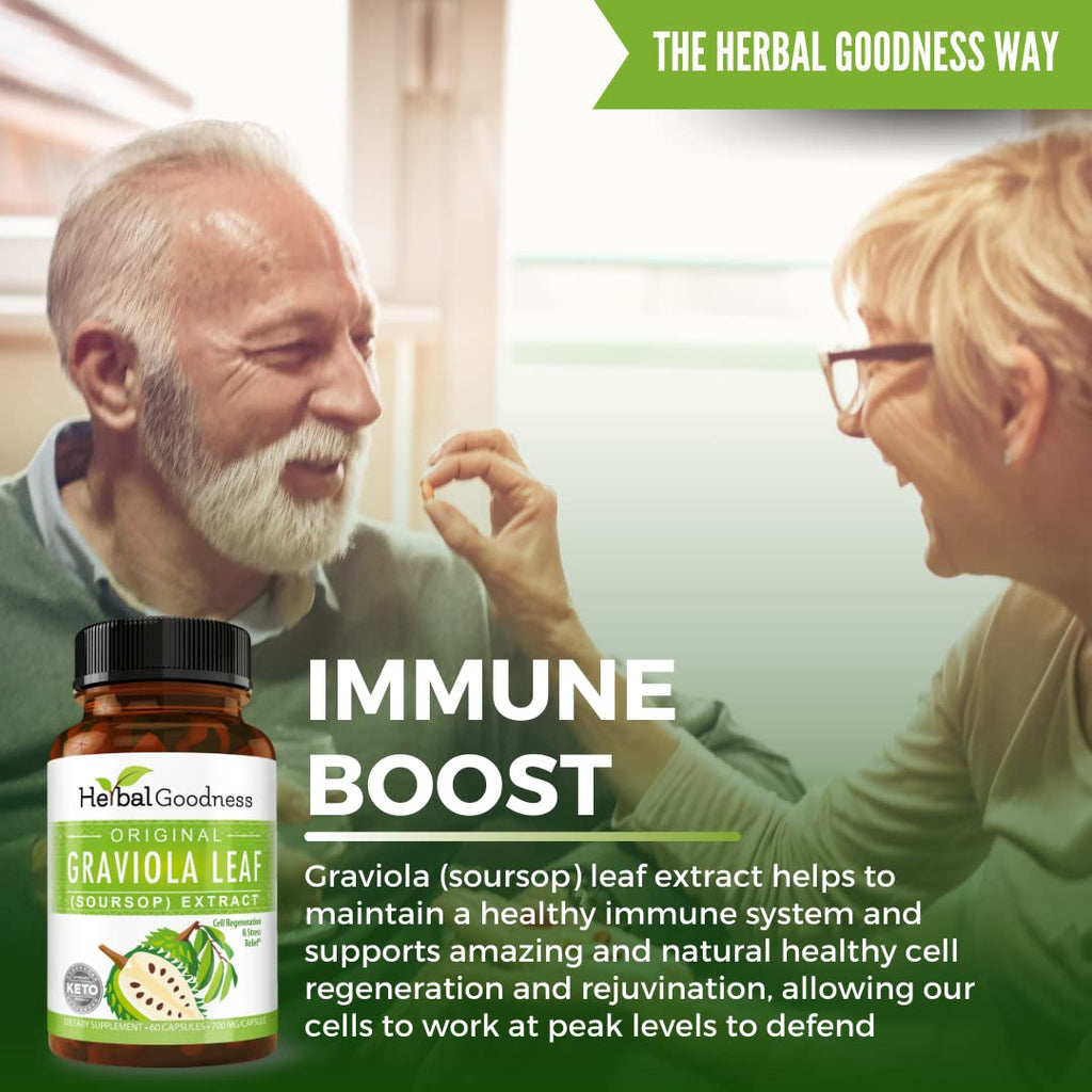 60 count Graviola extract capsules
